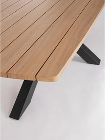 BIZZOTTO Zahradní jídelní stůl ZELMAR antracit 260x118 cm 0664110