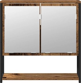 Sada koupelnového nábytku 2 ks Hnědá 60 x 30 x 60 cm 3334322