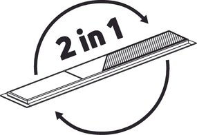 Deante Sprchový odtokový žlab 2in1 100 cm - KOS 010D