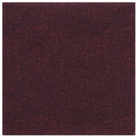 Nástěnné panely 12 ks fialové 30 x 30 cm textil 1,08 m²