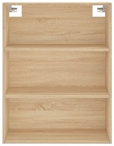 Skříň highboard dub sonoma 69,5 x 34 x 180 cm kompozitní dřevo,  3189512