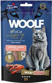 WOOLF Snack WOOLF WildCat Cream Luxury Lobster&Squid 5x14g