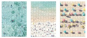 Galison Puzzle Letecké záběry pláží 3×120 dílků