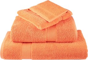 Premium ručníky SOLUND 10 ks oranžové 30 x 50 cm 600 g/m² 137376