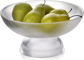 Skleněná mísa RIBBING 1,8 L transparentní