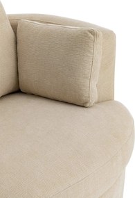 Béžové relaxační křeslo Swivel - 100*109*89cm