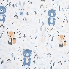 Zateplená zavinovačka do autosedačky New Baby blue