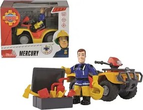 SIMBA Čtyřkolka Mercury Hasič Sam s figurkou / 3-8 let