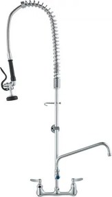 Komerční baterie s oplachovacím rozprašovačem, 111,8 cm výška, 20,3 cm střed, 30,5 cm