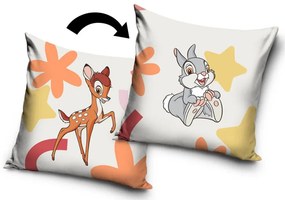 Carbotex Polštářek Bambi a zajíček Dupík 40x40 cm