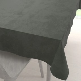 Biante Sametový obdélníkový ubrus Velvet Premium SVP-021 Tmavě šedozelený 120x200 cm