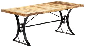 Jídelní stůl 180 x 90 x 76 cm masivní mangovníkové dřevo 282766