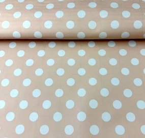 Ubrus PVC DC-416-béžový - Role 140cm x 20m
