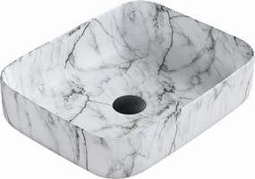 Mexen CARLA umyvadlo, 50x39 CM, mramor, 21555093