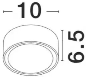 Venkovní zahradní svítidlo Focus 10 bílé