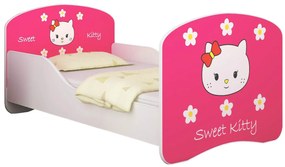Dětská postel - Sladká Kitty 2 140x70 cm