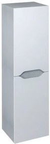 Sapho WAVE skříňka vysoká 35x140x30cm, levá/pravá, bílá/dub stříbrný WA245-3011