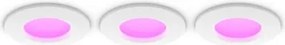Philips - SADA 3x LED RGBW Stm. koup. podhled. svít. Hue SLIM LED/8,3W/230V IP44