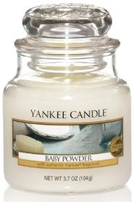 Aromatická svíčka, Yankee Candle Baby Powder, hoření až 30 hod