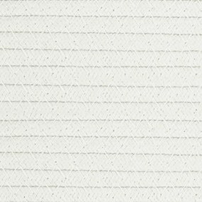 vidaXL Úložný koš Ø 40 x 35 cm bavlna [358498] Barva: Hnědá a bílá