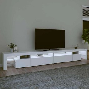 TV skříňka s LED osvětlením bílá 290 x 36,5 x 40 cm 3152802