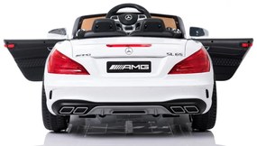 HračkyZaDobréKačky Elektrické autíčko Mercedes-Benz SL65 AMG bílé