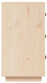 Příborník 80 x 40 x 75 cm masivní borové dřevo - Default Title