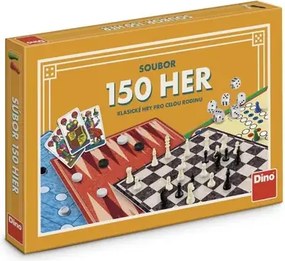DINO Soubor 150 her / Šachy, dáma, mariáš a další / od 5 let