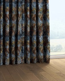 Závěs s řasící páskou barva vícebarevná látka pletený vzor, vzorované