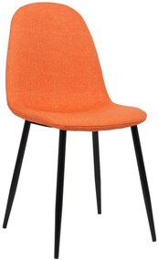 Bhm germany Jídelní židle Napier, textil, oranžová