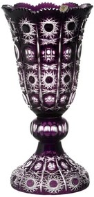 Váza Petra, barva fialová, výška 330 mm