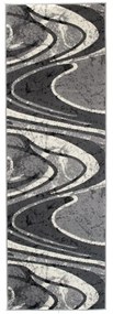 Kusový koberec PP Volga šedý atyp 100x200cm