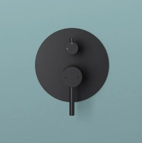 Design podomítková baterie DOPORRO BATH Black