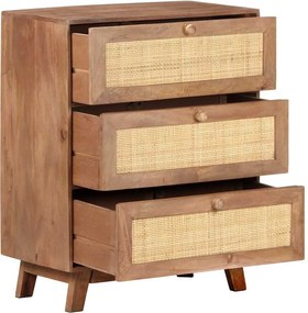 Příborník 61 x 35 x 76 cm masivní mangovníkové dřevo 323595