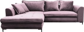 XXXLutz ROHOVÁ SEDAČKA, textil, bobulová Livetastic - Sedací soupravy - 001574004312
