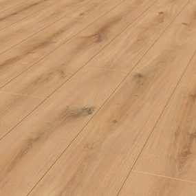LOGOCLIC Aquaprotect Laminátová podlaha, dub Sunset, 1285 × 192 × 8 mm