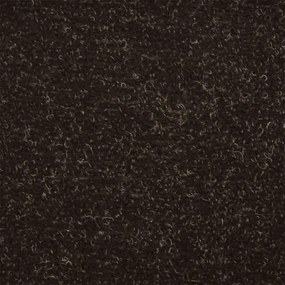 Schodové rohože samolepicí 5 ks 65 x 21 x 4 cm tmavě hnědé, půlkulaté, velké 149710