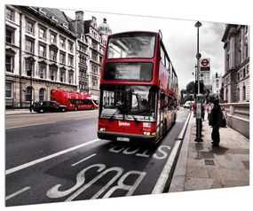 Obraz londýnského autobusu (90x60 cm)