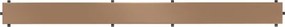 Mexen Flat M13 kryt 2v1 pro liniový odtok 50 cm, kartáčovaná měď - 1C19050