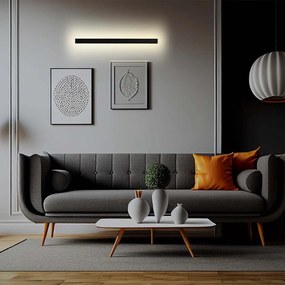 LED Solution Černé LED lineární nástěnné svítidlo 16W IP65 23022