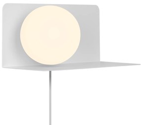 Nástěnné světlo Nordlux Lilibeth (bílá) kov, sklo IP20 2312931001