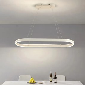 Brilagi - LED Lustr na lanku PONDIE LED/45W/230V 80x30 cm bílá