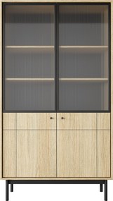 PCo Vitrína JAPAN WT104, 104 cm Dub Linea