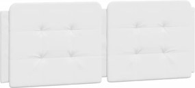 Rám postele s LED bez matrace Zadar bílý 140 x 190 cm 3214104