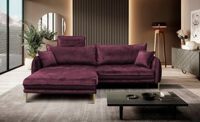 XXXLutz ROHOVÁ SEDAČKA, textil, vínově červená MID.YOU - Sedací soupravy - 001574006212