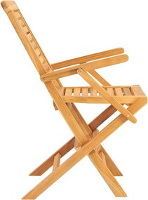 Skládací židle 4 ks 56x63x90 cm masivní teak 3155049