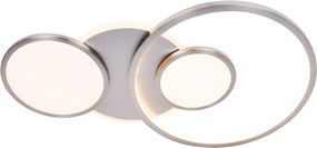 Rabalux Chromové stropní LED svítidlo Fulvia 660mm 50W 6890