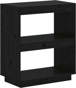 vidaXL Knihovna 60 x 35 x 71 cm masivní dřevo borovice [810861] Barva: Šedá