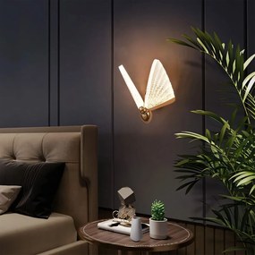 Toolight Toolight, LED nástěnné svítidlo, 5W, 3000K, LHJ104-1W, světlé růžové zlato, OSW-50042