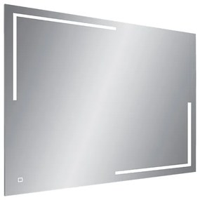 A-Interiéry Zrcadlo závěsné s pískovaným motivem a LED osvětlením Nika LED 3/120 - nika led 3-120